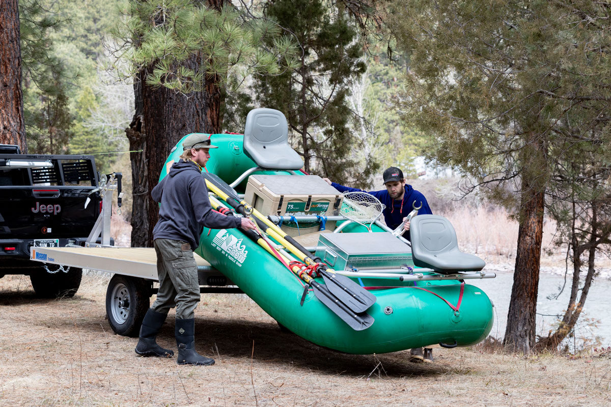 Rafting & Fishing in Montana With ALCOM