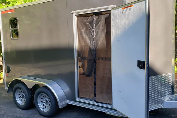 Customizing an ALCOM ATV Trailer for Camping