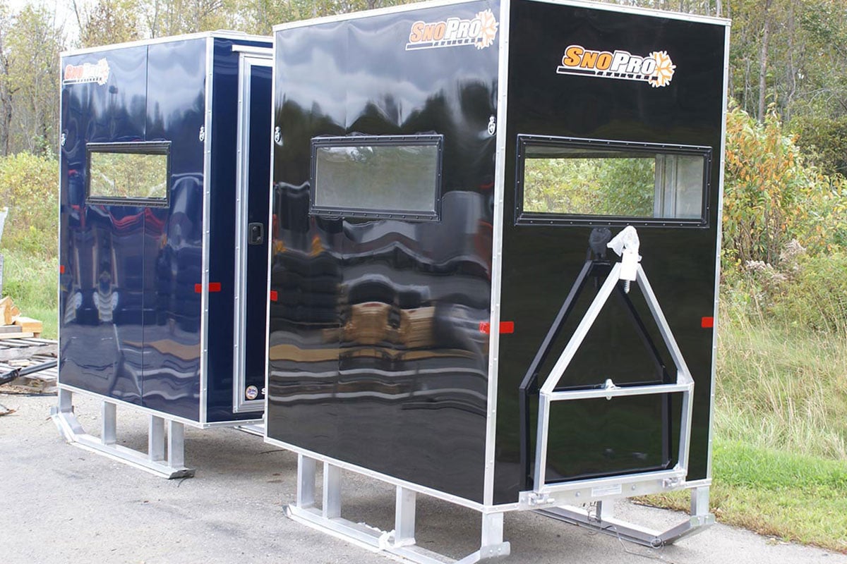 ALCOM Ice Shacks & Maine Ice Fishing Derbies