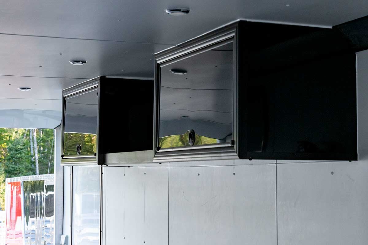 Cargo Trailer Shelving & Storage Options