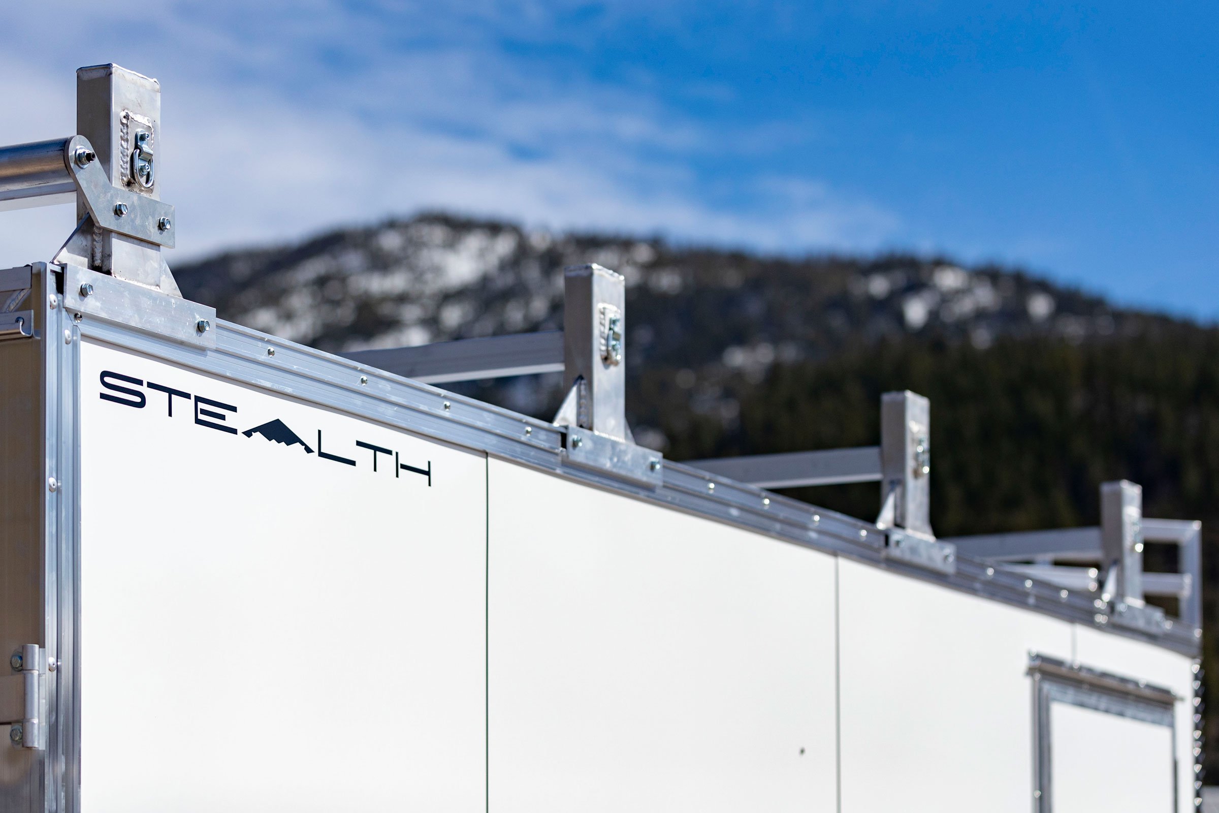 Enclosed Aluminum Contractor & Construction Trailers